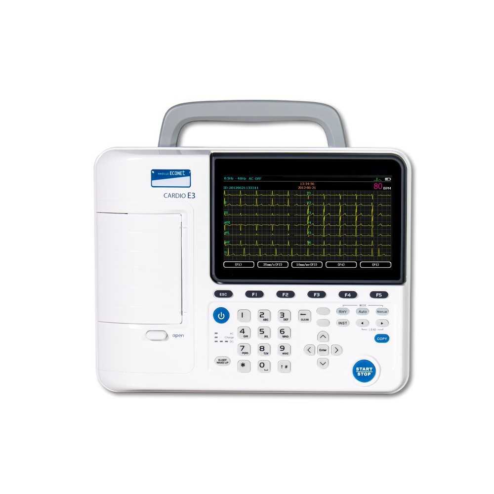 CARDIO E3 ECG with integrated printer